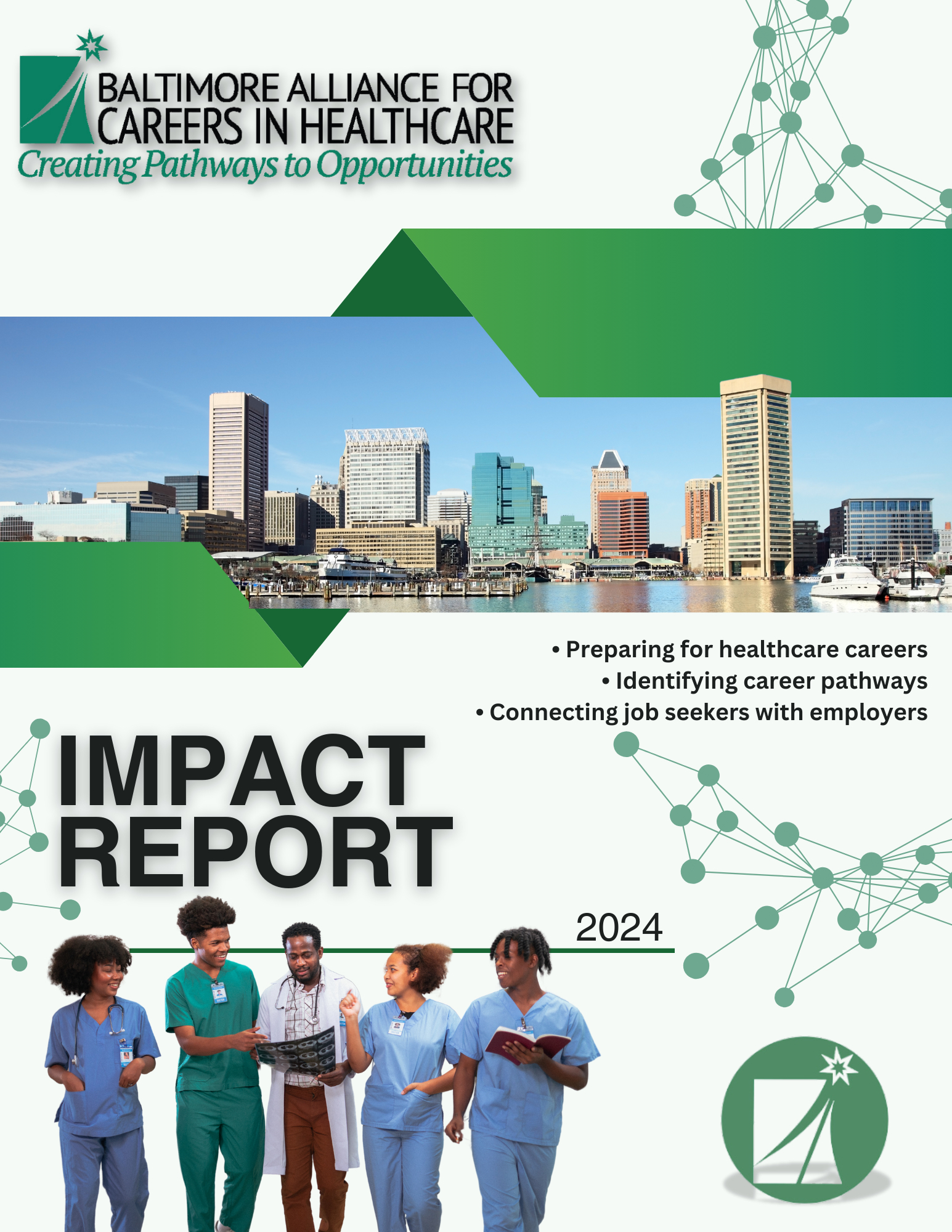BACH Impact Report 2024 - Baltimore Alliance for Careers in Healthcare | BACH